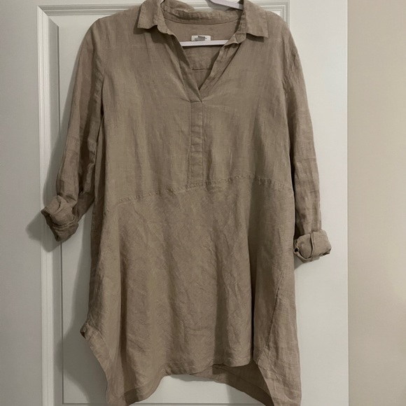 J. Jill | Tops | J Jill Love Linen Womens Tunic | Poshmark